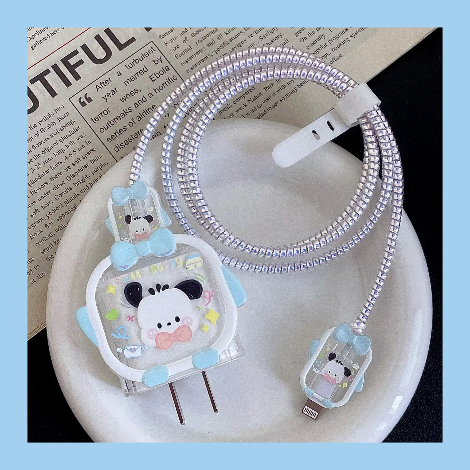 Sanrio Hellokittys My Melody Kuromi Kawaii Usb Charger Cord Management ...