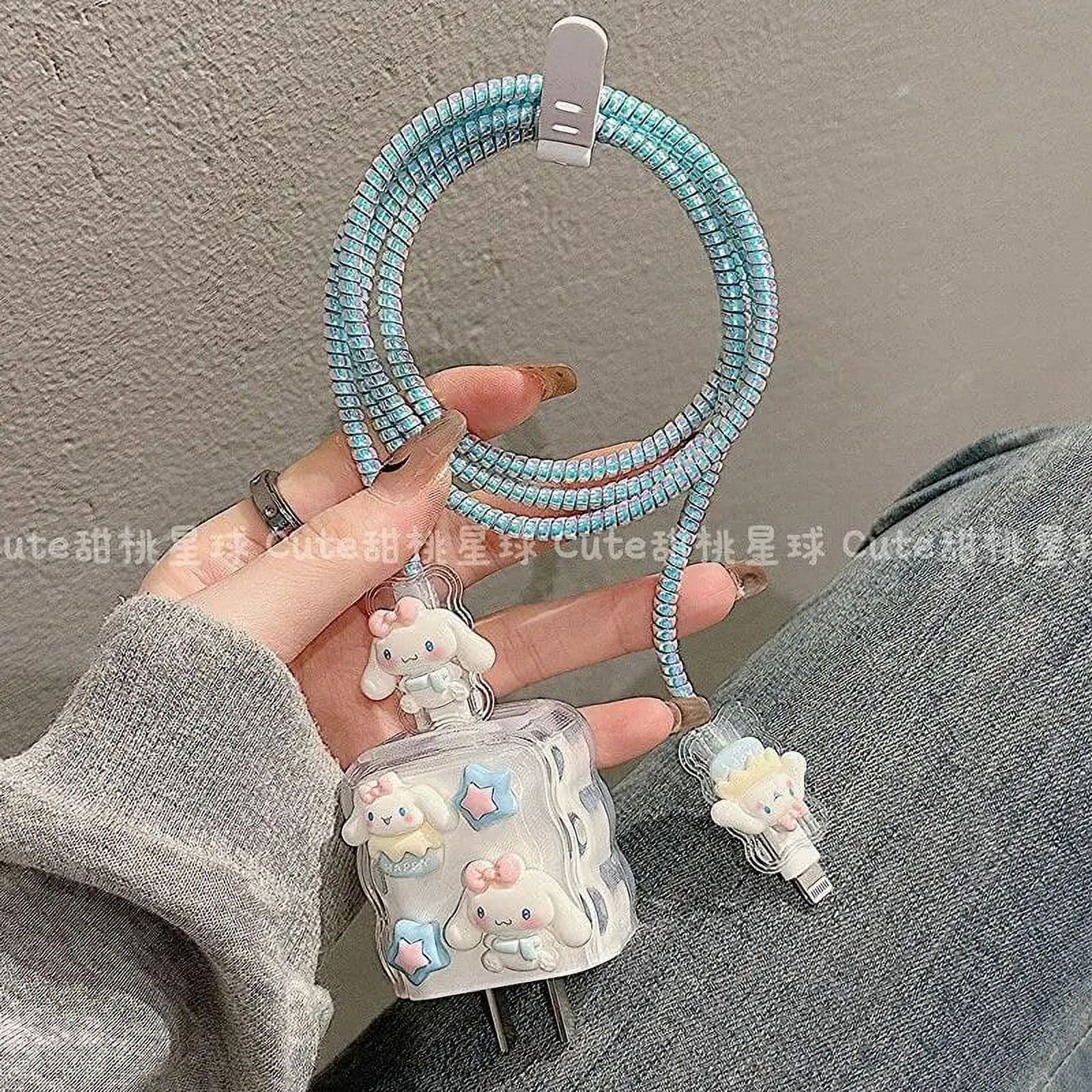 Sanrio Hellokittys My Melody Kuromi Kawaii Usb Charger Cord Management ...