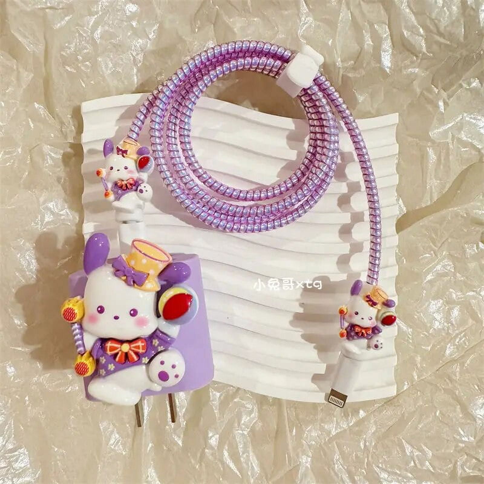 Sanrio Hellokittys My Melody Kuromi Kawaii Usb Charger Cord Management ...