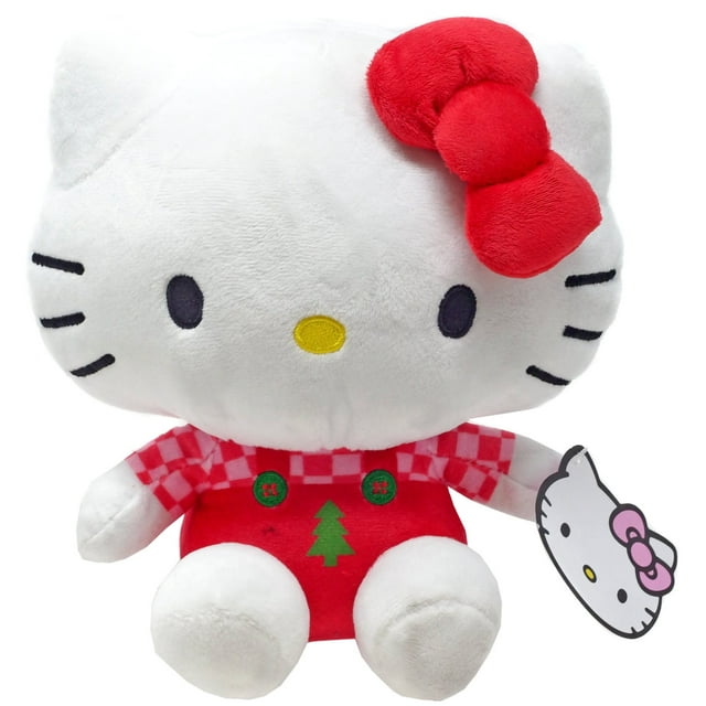 Sanrio Xmas Plushie: Holiday Hello Kitty in Christmas Tree Outfit, 12 ...