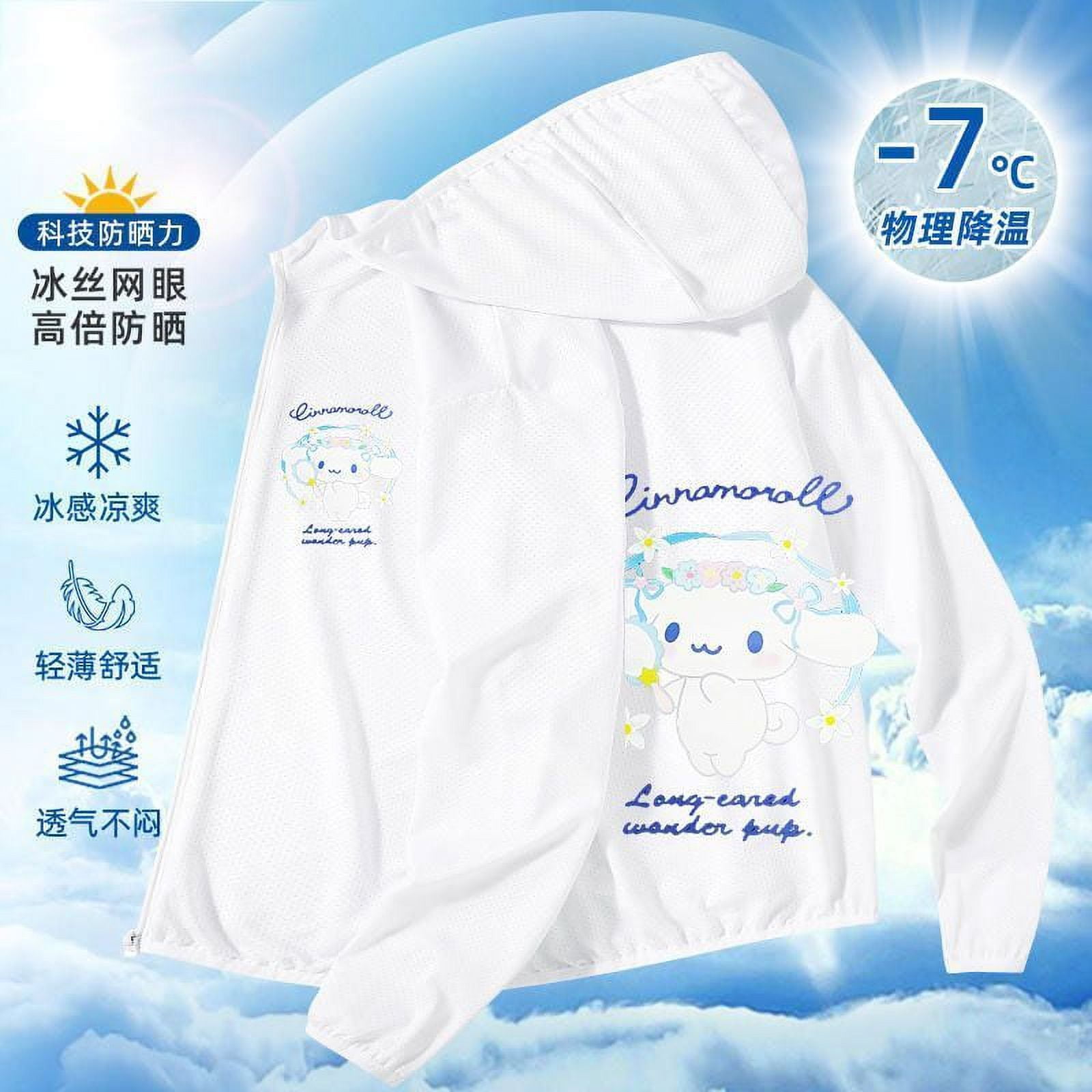 Sanrio Hoody Sun Protection Cardigan Clothing Summer Autumn Boy Girls ...