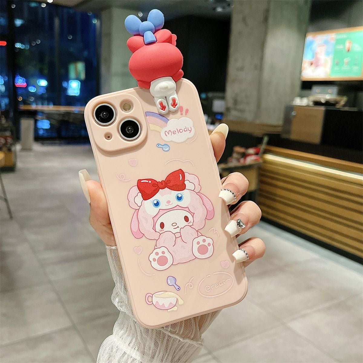Sanrio Iphone 16 15 14 My Melody Kuromi 13 12 11 Pro ProMax Phone Case ...
