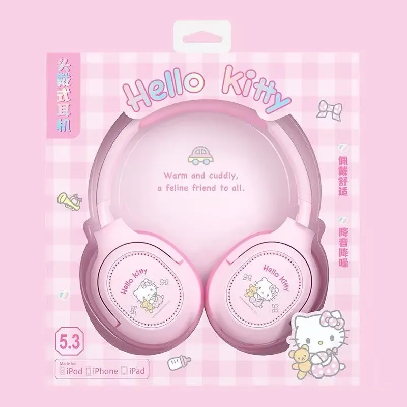 Sanrio JS-0199 Kuromi Bluetooth Headphones Hello Kitty Earphones ...