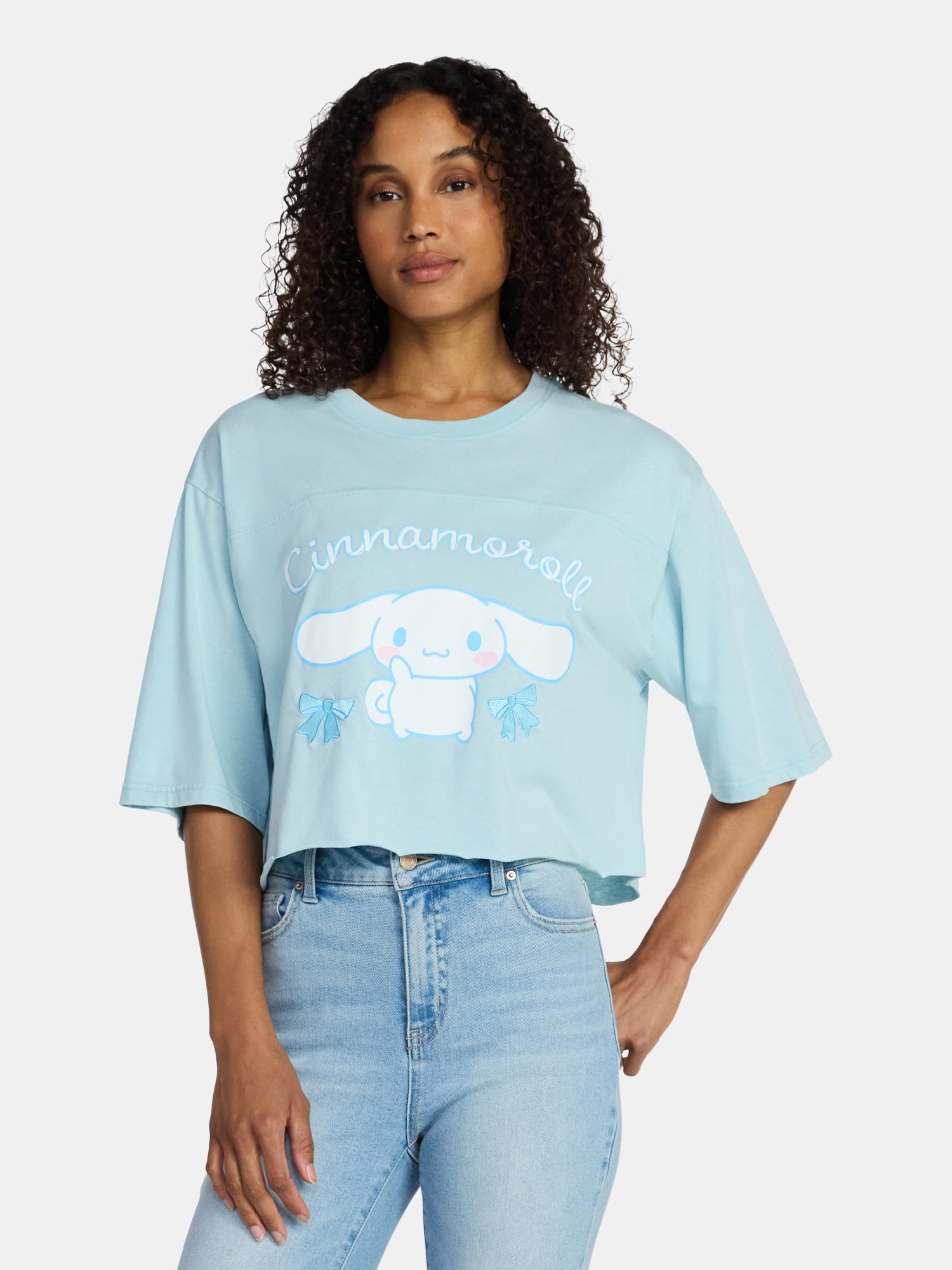 Sanrio Cinnamoroll Women's Graphic Skimmer Tee, Sizes XXS-XXL - Walmart.com