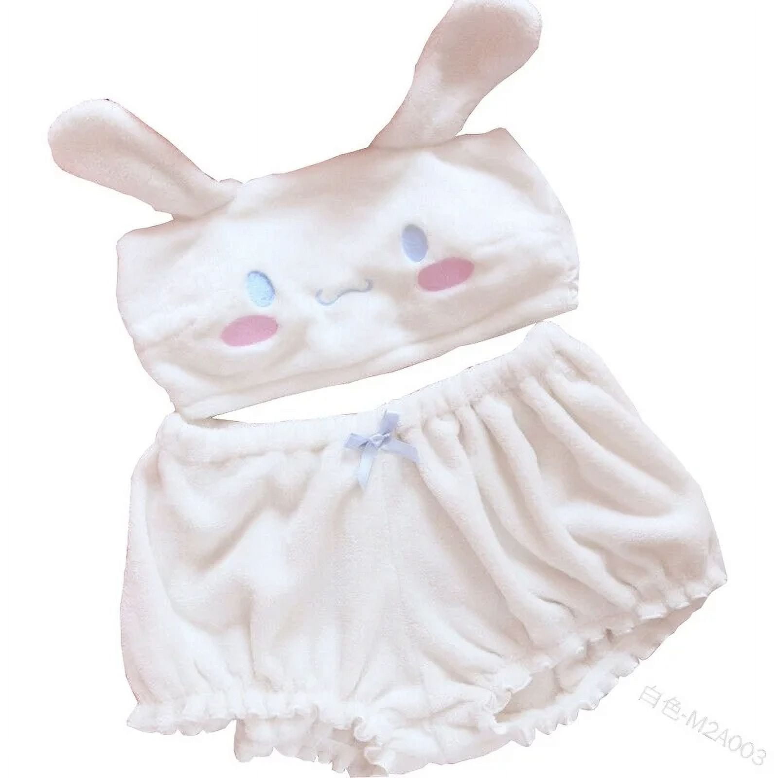 Sanrio Kawaii Autumn Winter Mymelody Kuromi Cinnamon Flannel Pajamas ...