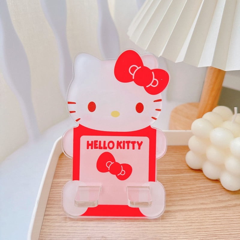 Sanrio Kawaii Cartoon Characters Phone Support Stand Girl Cartoon ...