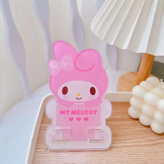 Sanrio Kawaii Cartoon Characters Phone Support Stand Girl Cartoon ...