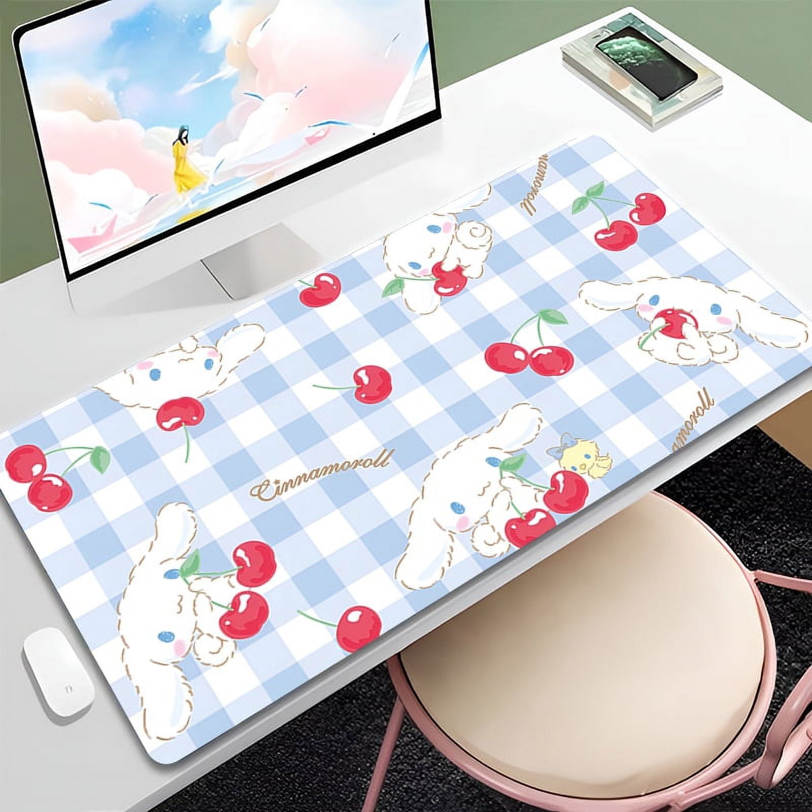 Sanrio Kawaii Cartoon Table Mat Hello Kitty Cinnamoroll Kuromi My ...