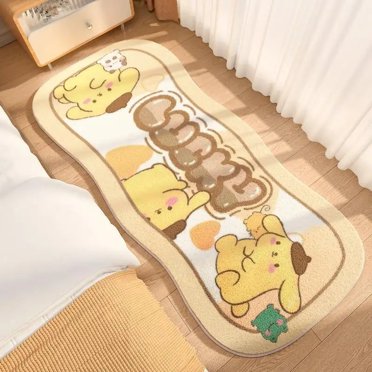 Carpet Kawaii Sanrio Hello Kitty Kt Anime Figure Suede Floor Mat ...