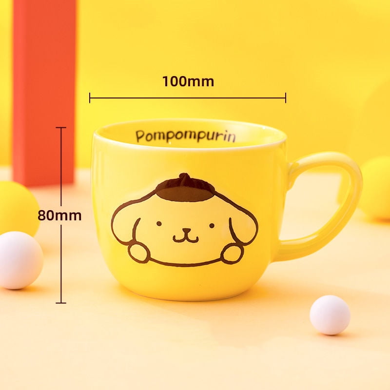 Sanrio Kawaii Cinnamoroll Cup Anime Hello Kitty New Ceramic High ...