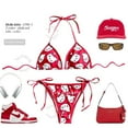 Sanrio Kawaii Hello Kitty Bikinis Set Cute Cartoon Y2k Anime Summer