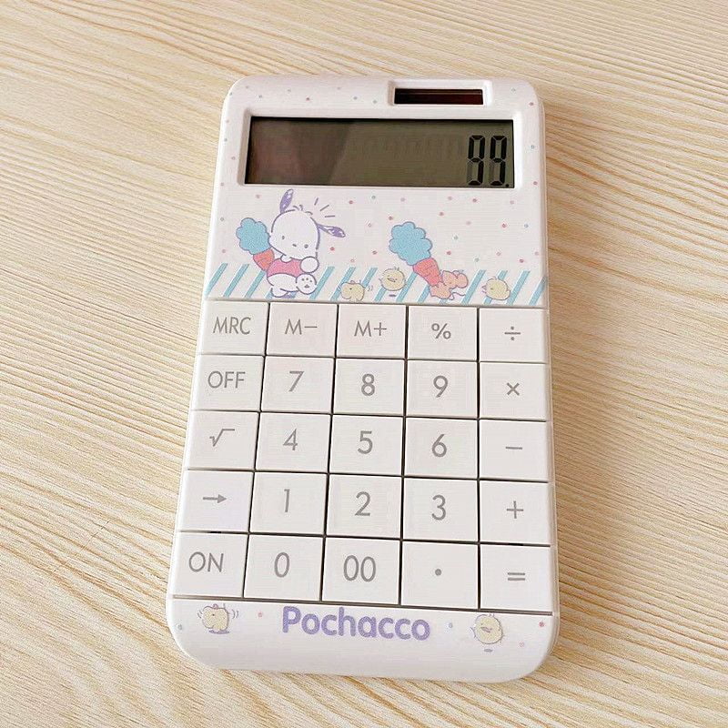 Sanrio Kawaii Hello Kitty Calculator Cartoon Cute Cinnamoroll My Melody ...
