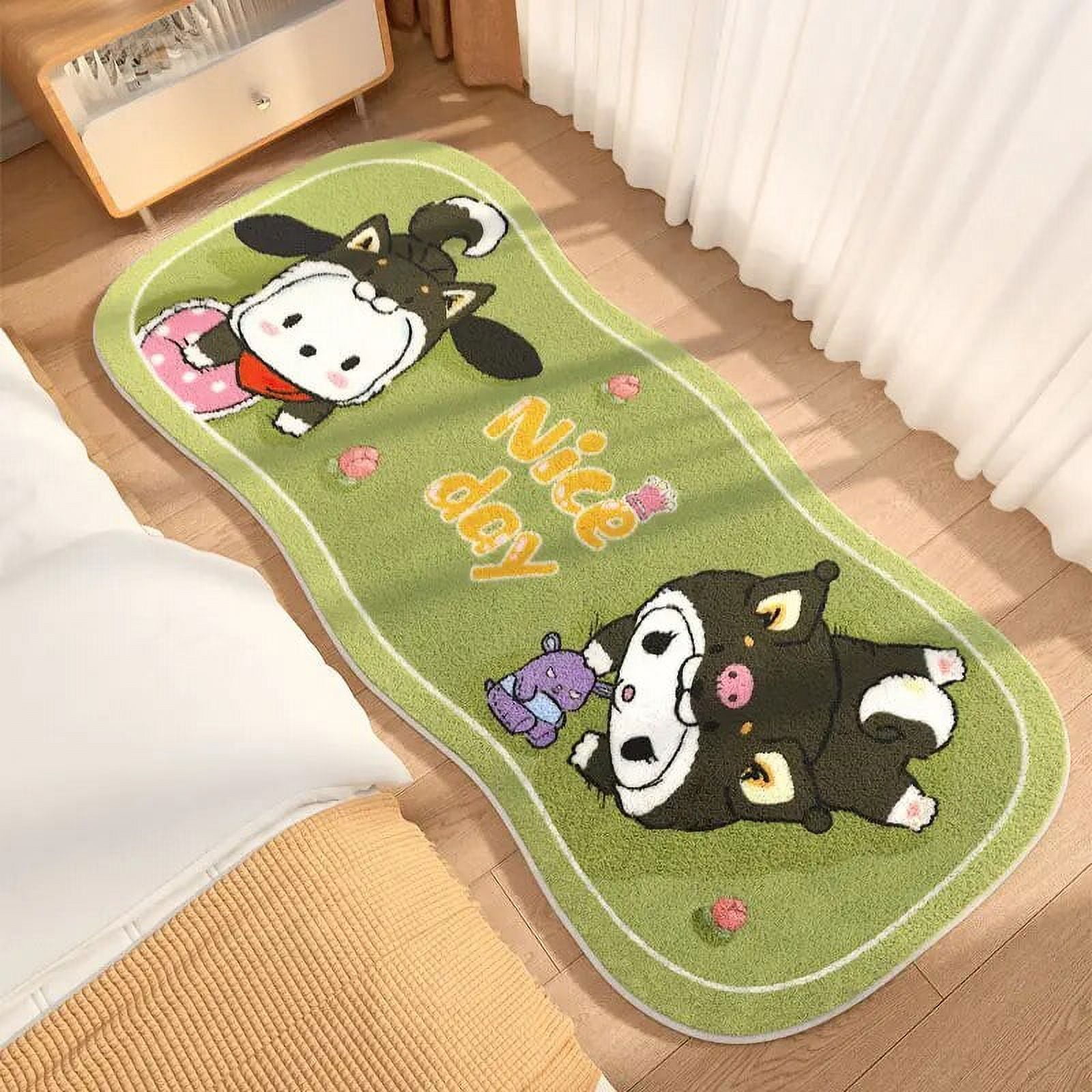 Sanrio Kawaii Hello Kitty Carpet Kuromi Cinnamoroll Anime Cartoon Cute ...