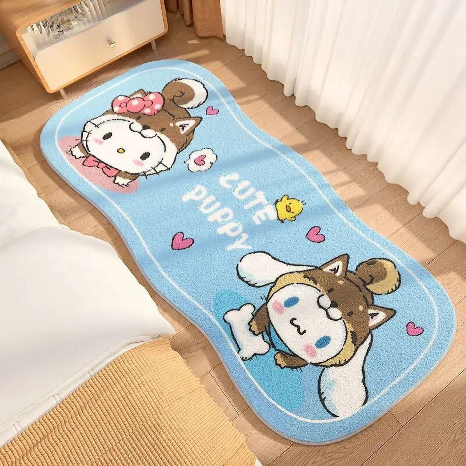 Sanrio Kawaii Hello Kitty Carpet Kuromi Cinnamoroll Anime Cartoon Cute ...