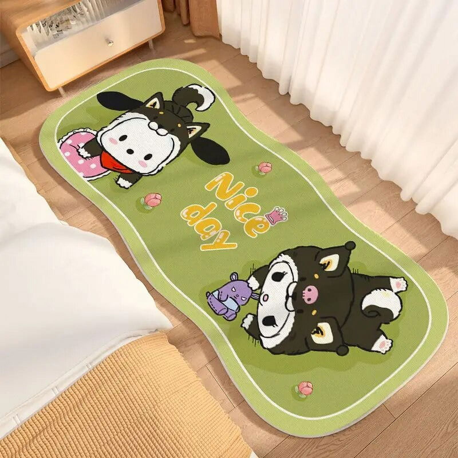 Sanrio Kawaii Hello Kitty Carpet Kuromi Cinnamoroll Anime Cartoon Cute ...