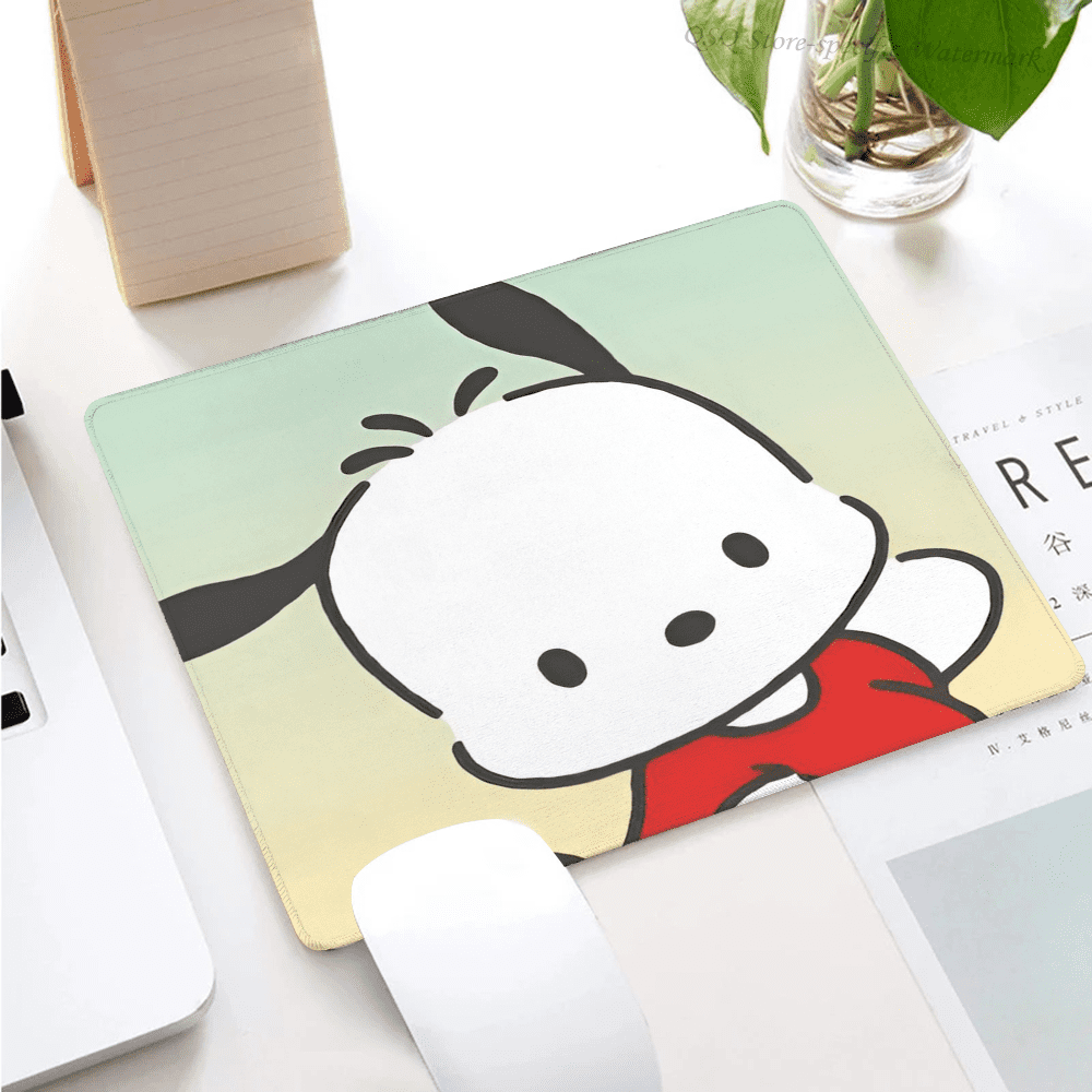 Sanrio Kawaii Hello Kitty Cinnamoroll Kuromi Mousepad Small LockEdge ...