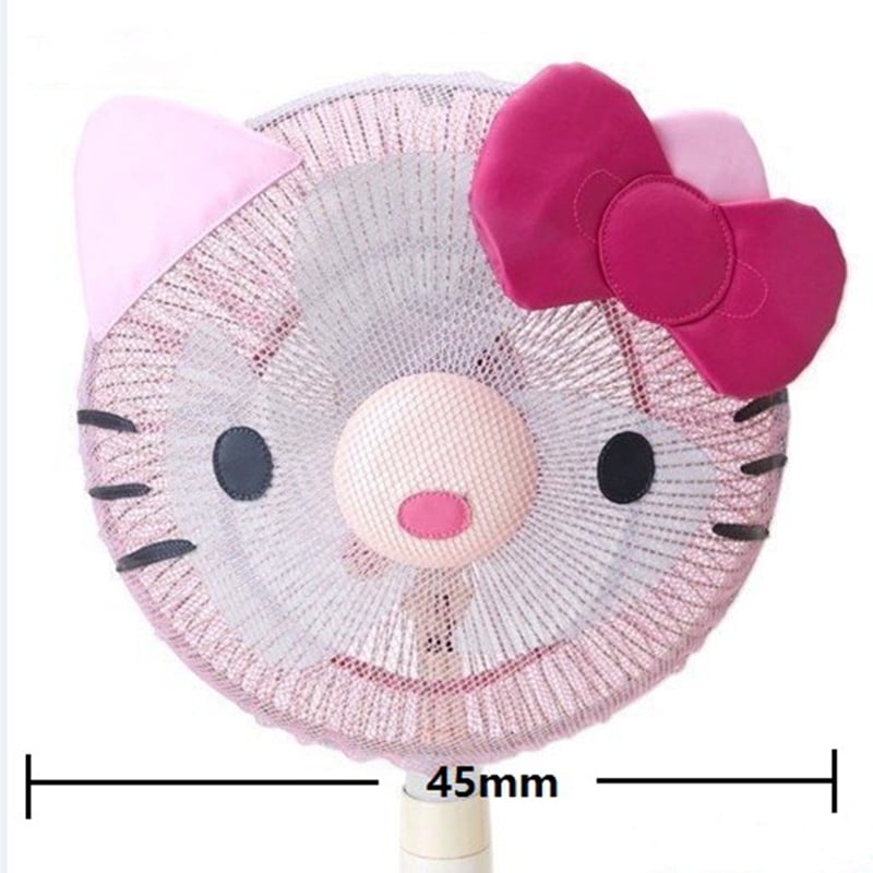 Sanrio Kawaii Hello Kitty Electric Fan Dust Cover Anime Cartoon Cute ...
