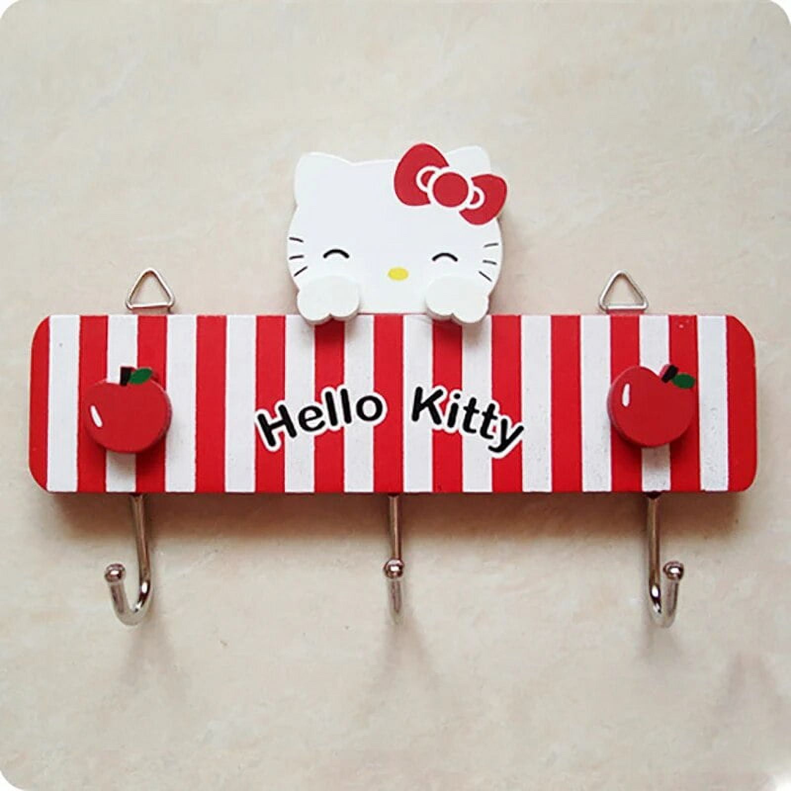 Sanrio Kawaii Hello Kitty Hook Cartoon Dorm Kitchen Bathroom Hanger ...
