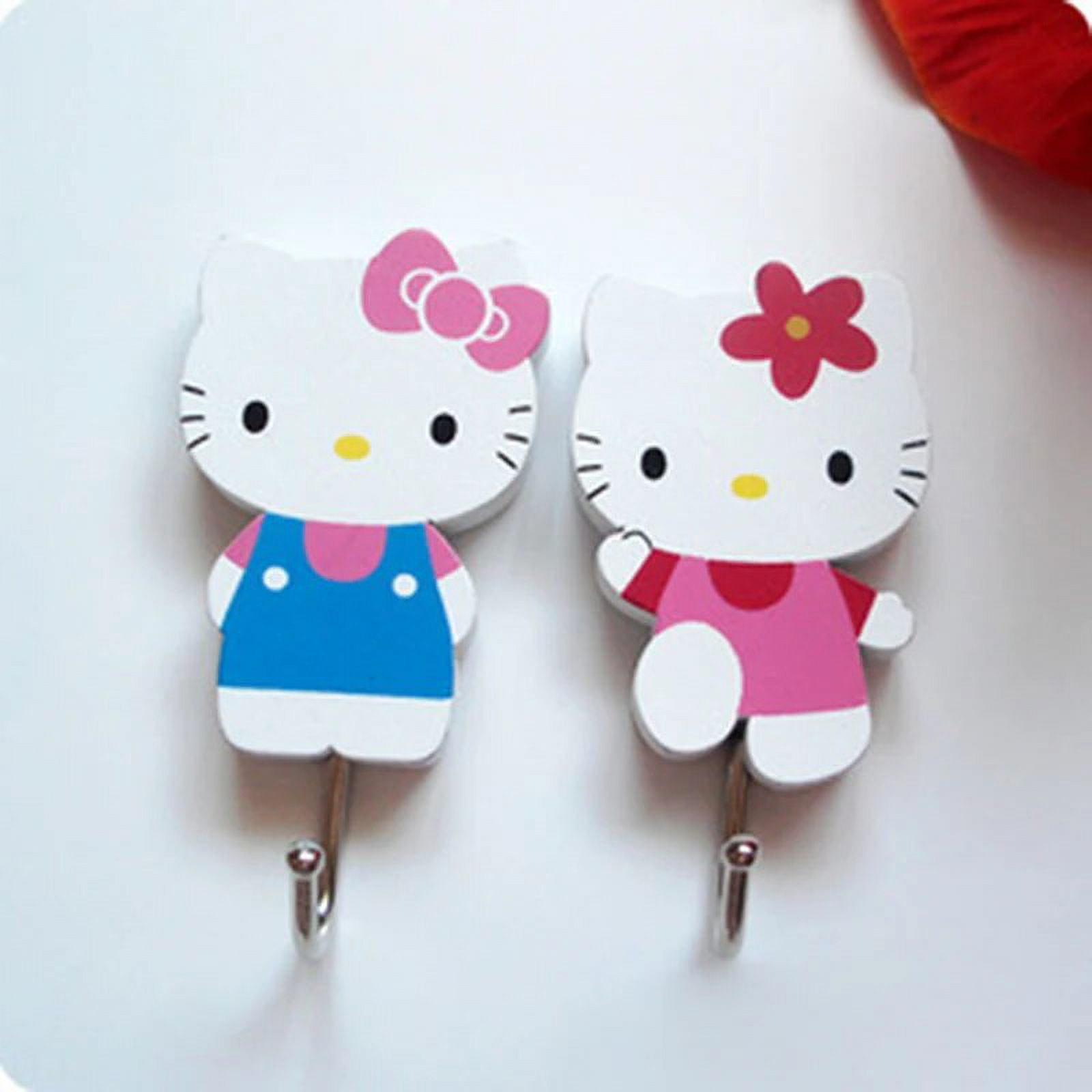 Sanrio Kawaii Hello Kitty Hook Girl Cartoon Dorm Kitchen Bathroom ...