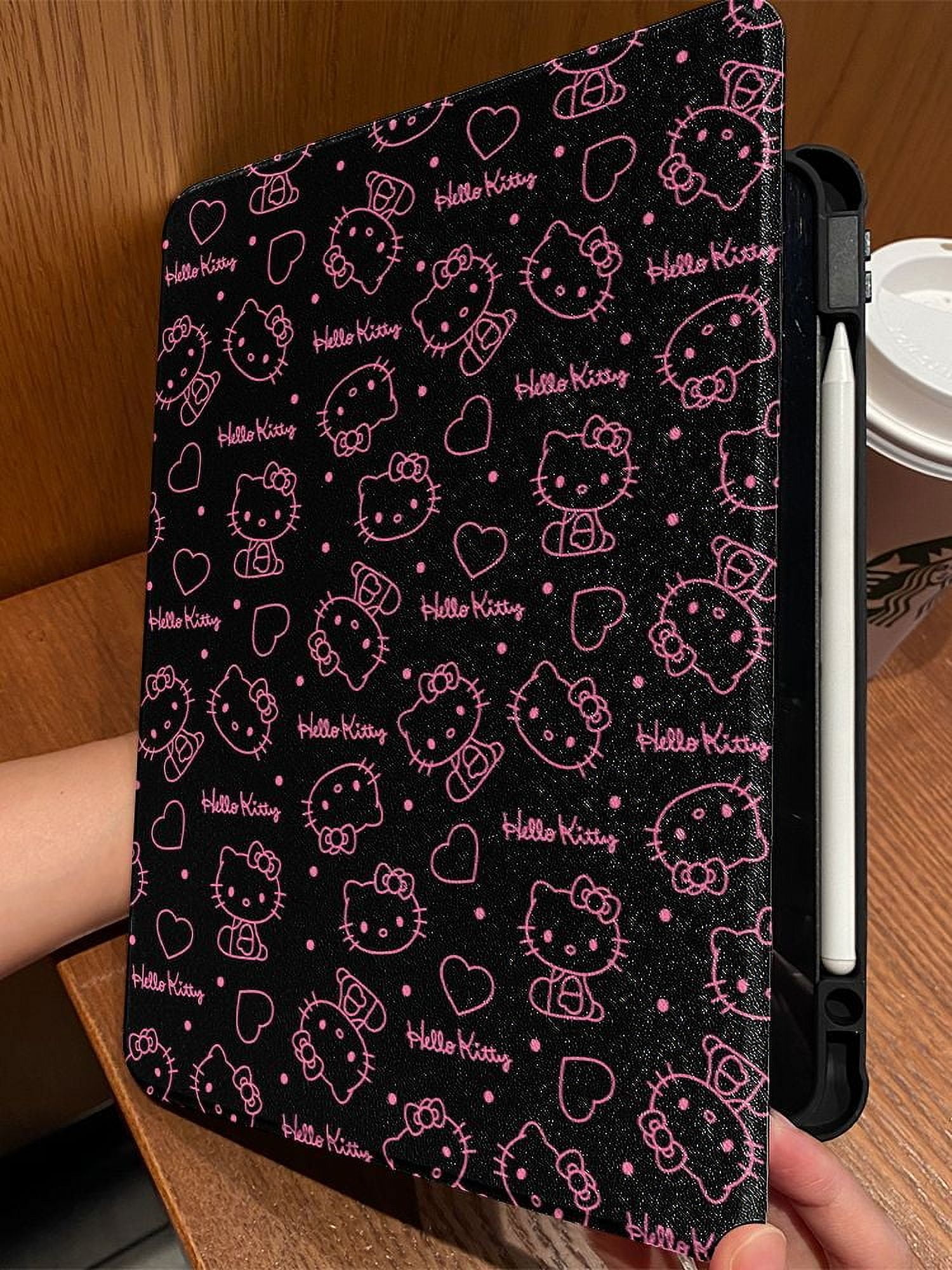 Sanrio Kawaii Hello Kitty IPad Case for Air1/2/3/4/5th Generation iPad 5/6/10th Generation mini6 ...