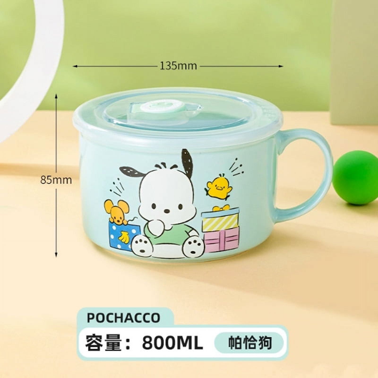 Sanrio Kawaii Hello Kitty Instant Noodle Bowls My Melody Cinnamoroll ...
