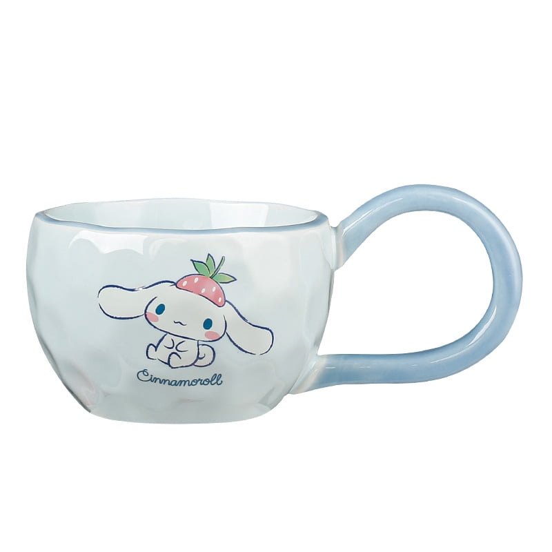 Sanrio Kawaii Hello Kitty Mug Cups Kuromi Cinnamoroll Anime Cartoon ...