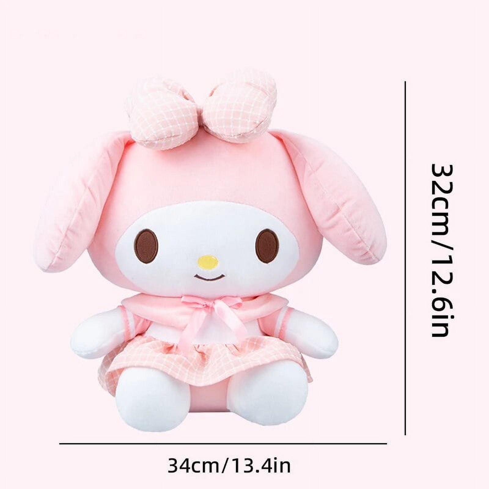 Sanrio Kawaii Hello Kitty My Melody Stuffed Toys Plushier Soft Cartoon & Cute Pillow Birthday ...