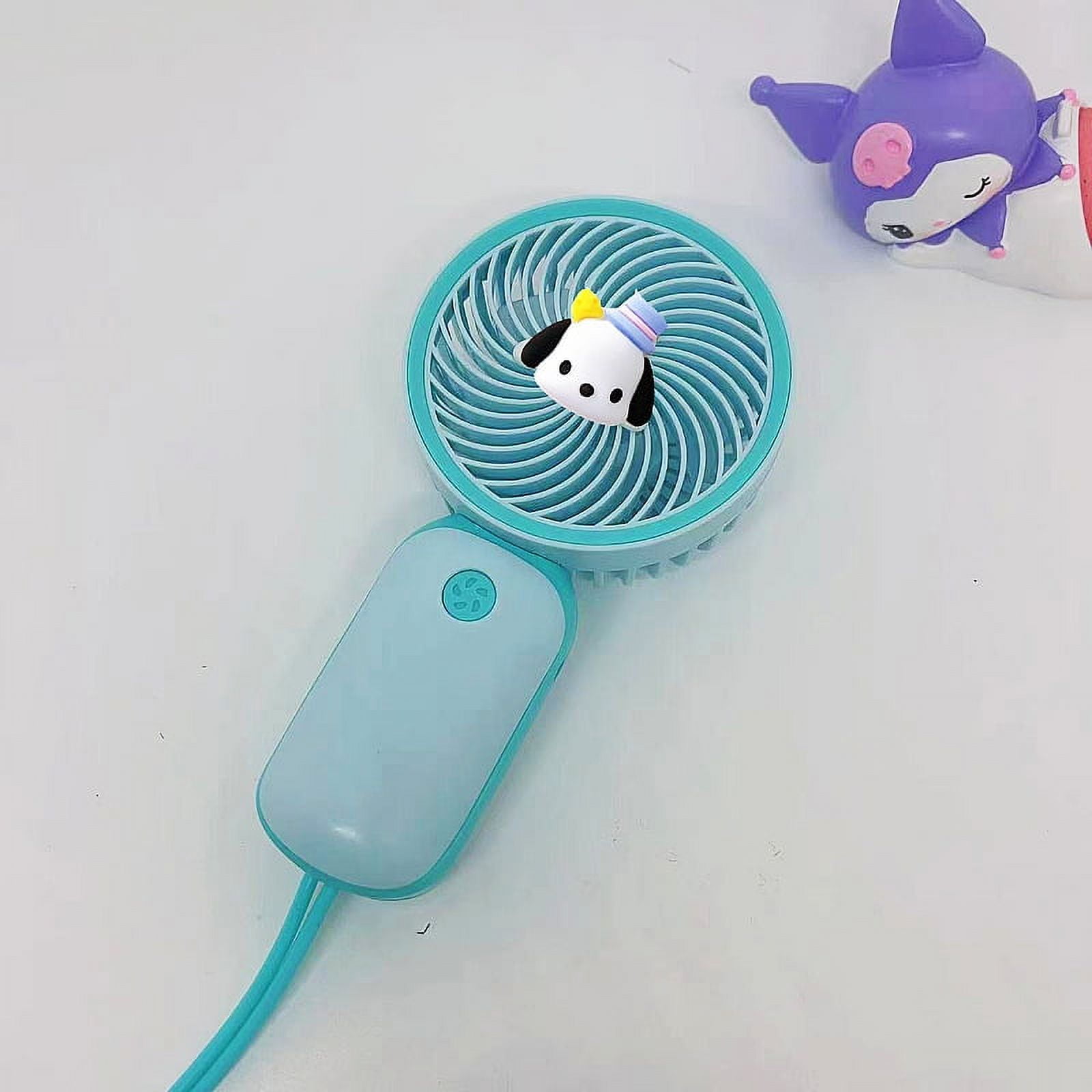 Sanrio Kawaii Hello Kitty Small Fan My Melody Cinnamoroll Anime Cartoon ...