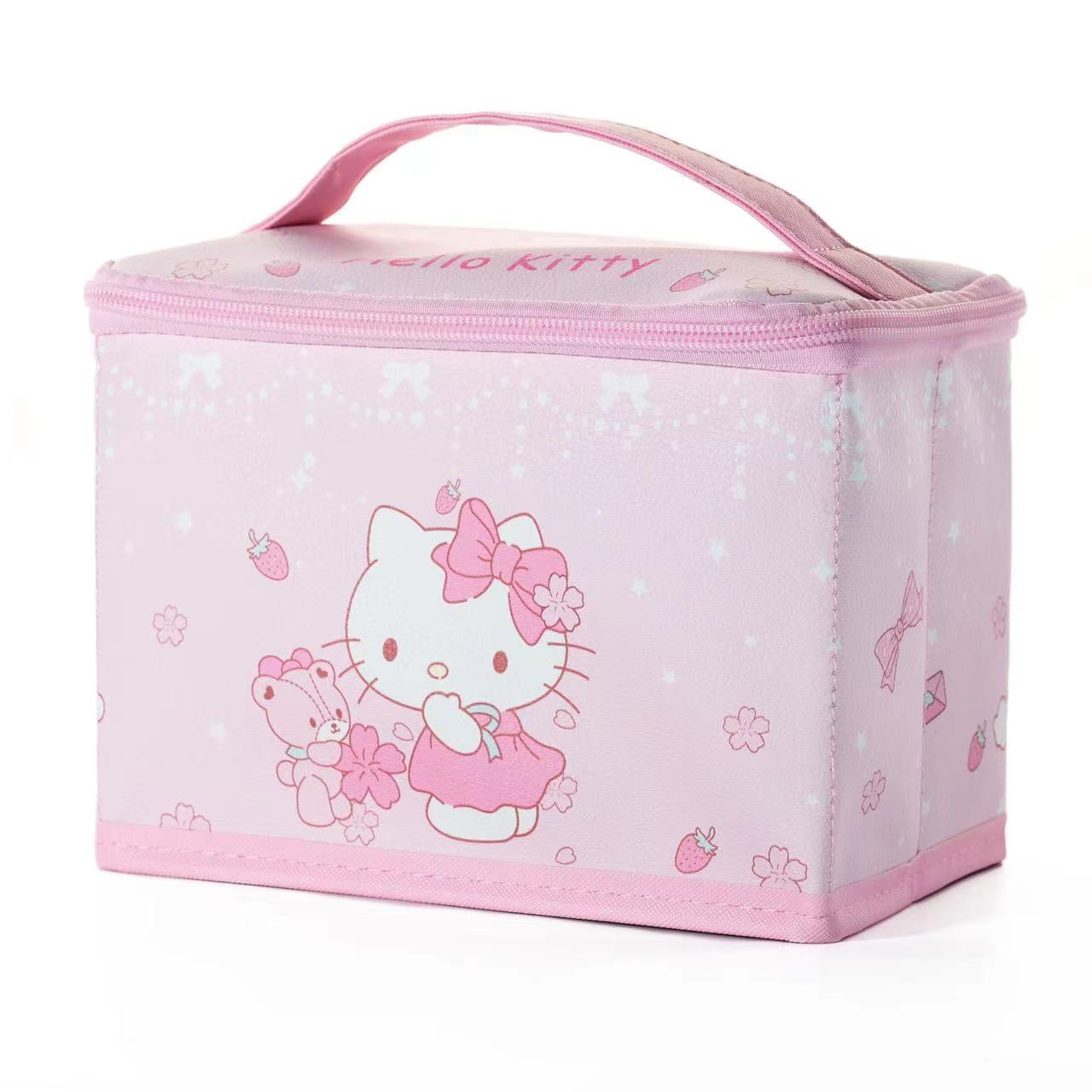 Sanrio Kawaii Hello Kitty Storage Box Kuromi Cinnamoroll Anime Cartoon ...