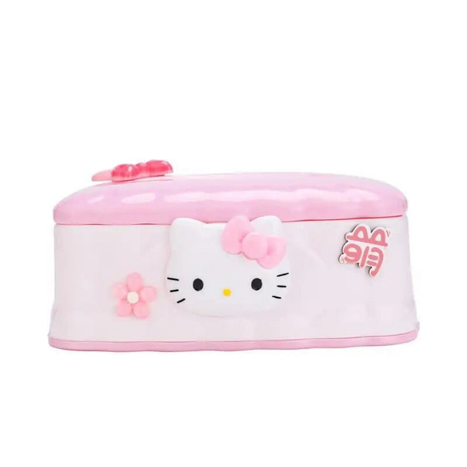 Sanrio Kawaii Hello Kitty Tissue Box Anime Cartoon Cute Household New ...