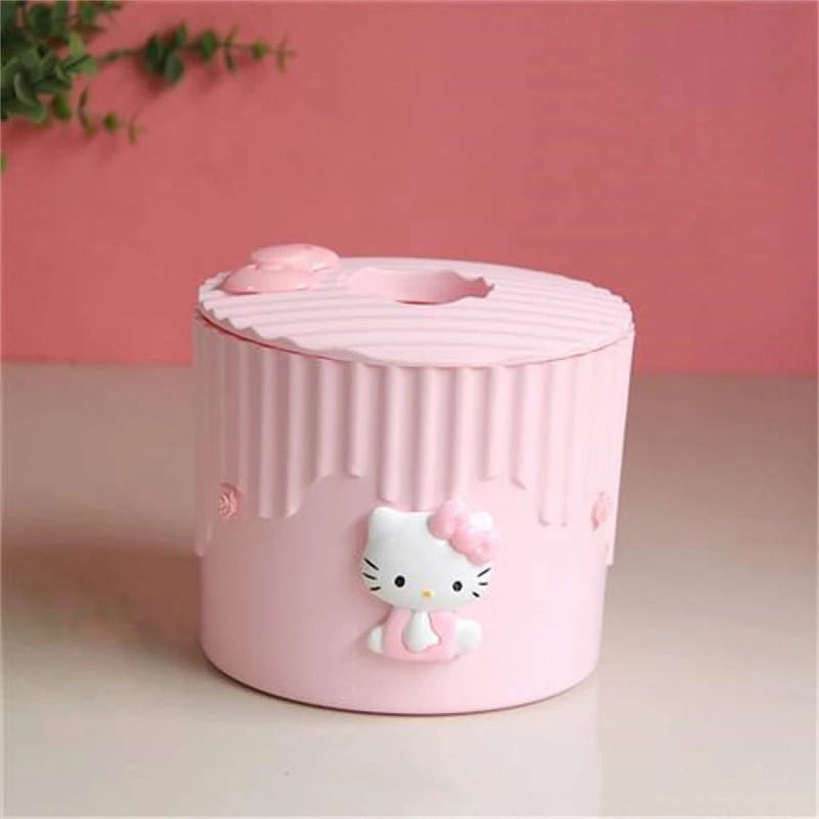 Sanrio Kawaii Hello Kitty Tissue Box Cartoon Home Living Room Toilet ...