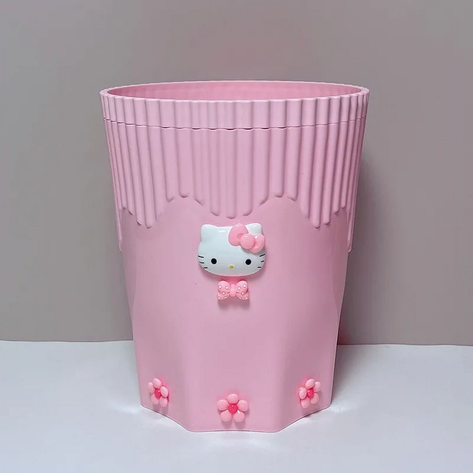 Sanrio Kawaii Hello Kitty Trash Can Anime Cartoon Fashion Exquisite ...