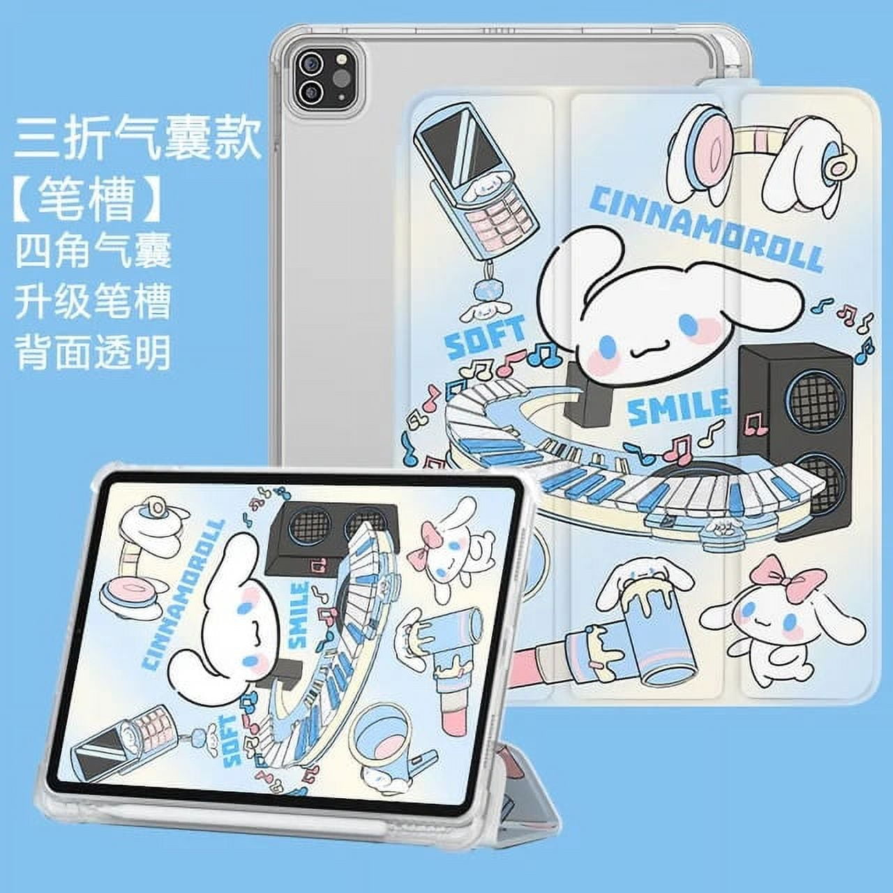 Sanrio Kawaii Kuromi Hello Kitty IPad Protective Case Ipad Air 5 4 ...