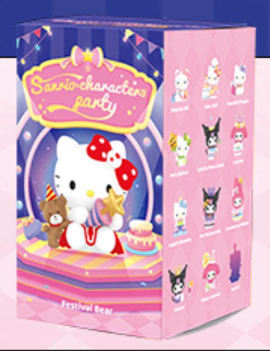Sanrio Kawaii Kuromi Hello Kitty Mystery Box Star Party Series Blind ...