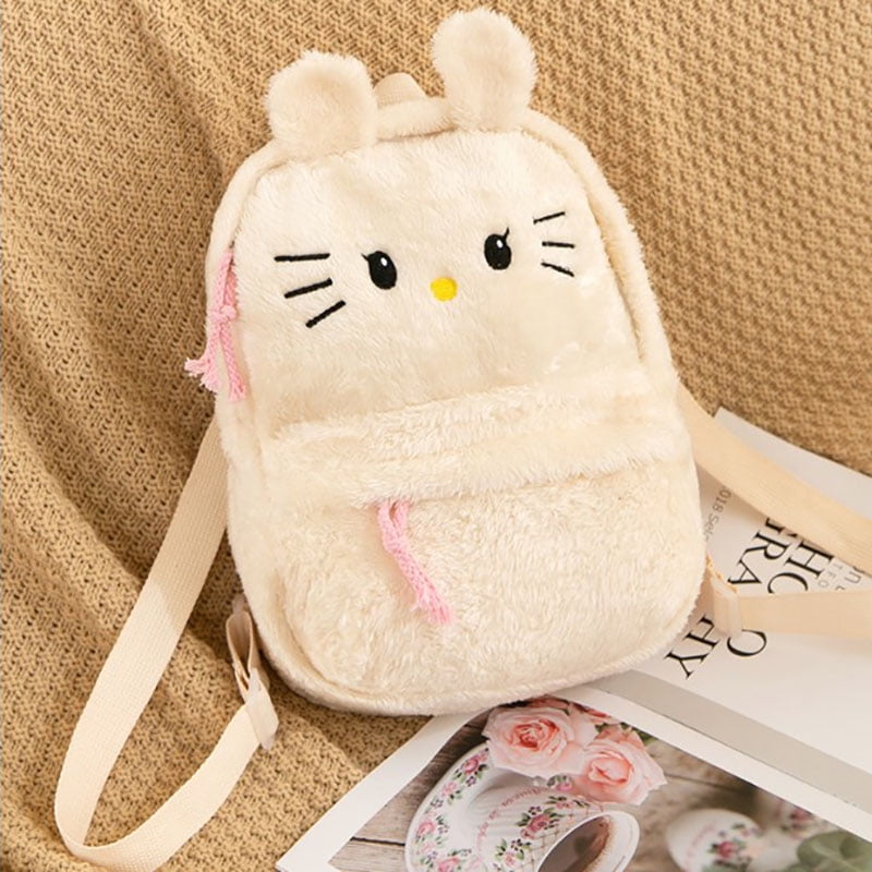 Sanrio Kawaii Modeling Downy Backpack Sweet Hello Kitty Kuromi ...