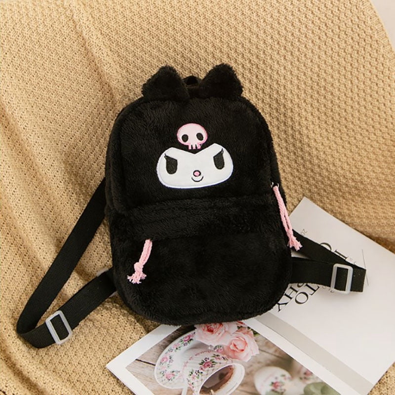 Sanrio Kawaii Modeling Downy Backpack Sweet Hello Kitty Kuromi ...
