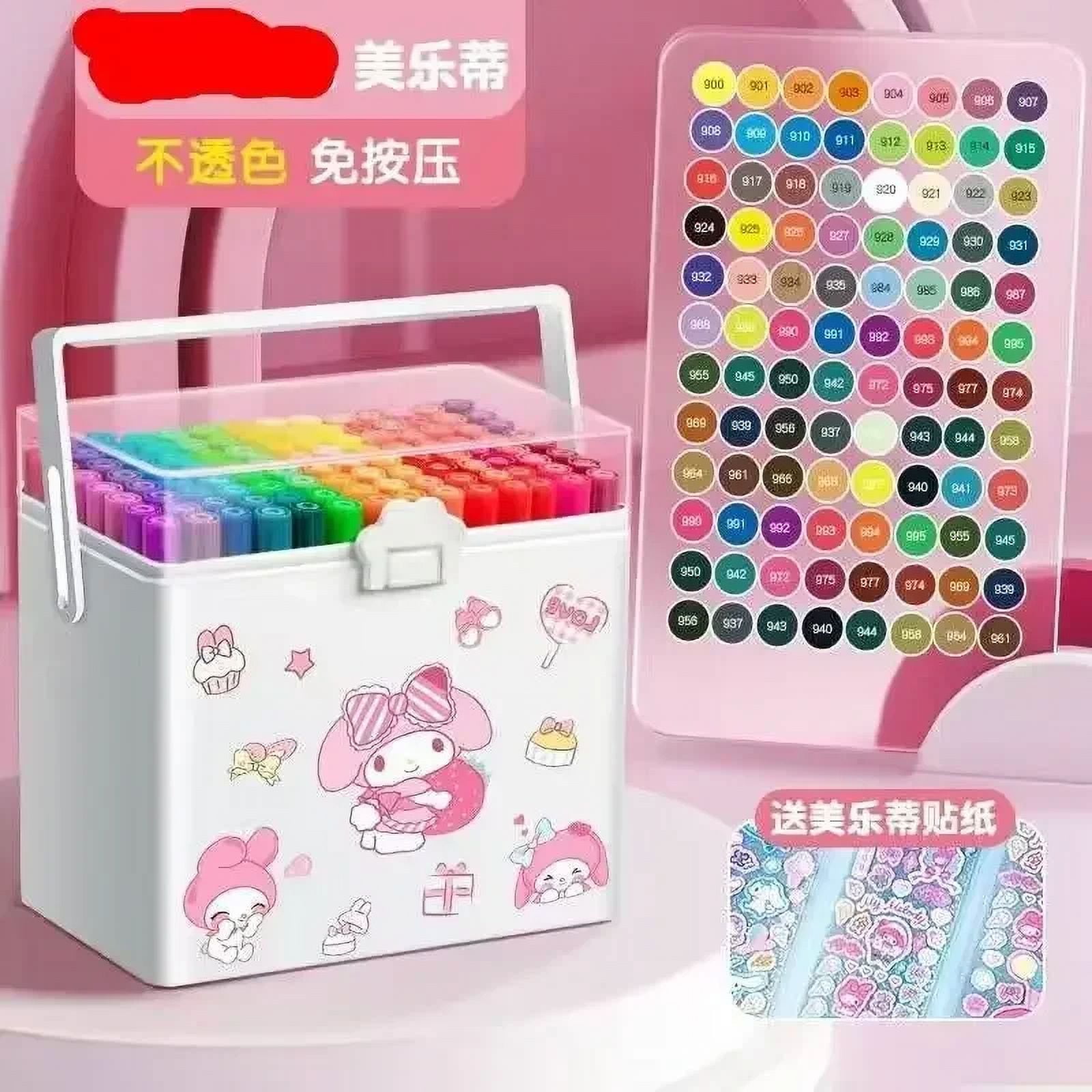 Sanrio Kawaii My Melody Cinnamoroll Acrylic Marker Washable Dedicated ...