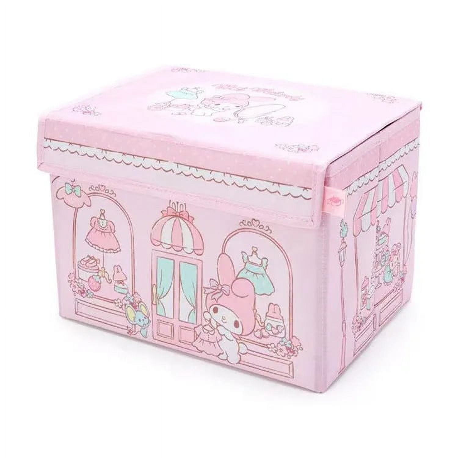 Sanrio Kawaii My Melody Cinnamoroll Kuromi Anime Foldable Storage Box ...