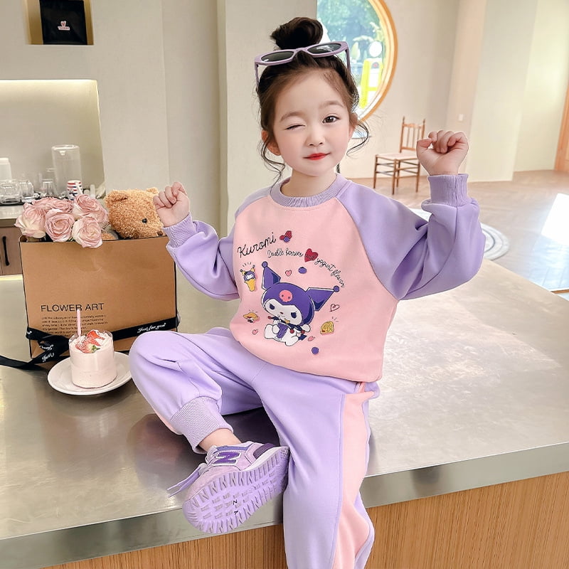 Sanrio Kawaii My Melody Kuromi 2 Piece Cute Anime Cartoon Spring Fall ...