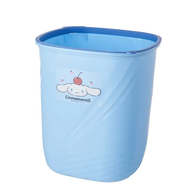 Sanrio Kawaii My Melody Large Capacity Trash Can Kuromi Cinnamoroll ...