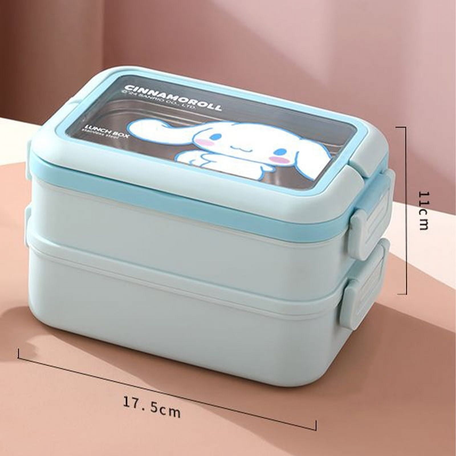 Sanrio Kawaii My Melody Lunch Box Cinnamoroll Anime Office Workers ...