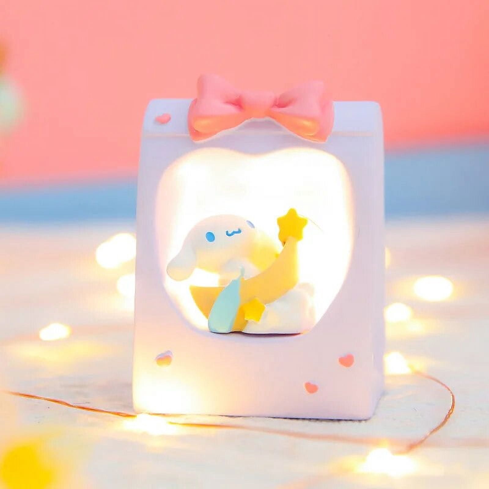 Sanrio Kawaii Night Lights Hello Kitty My Melody Cinnamoroll Kuromi ...