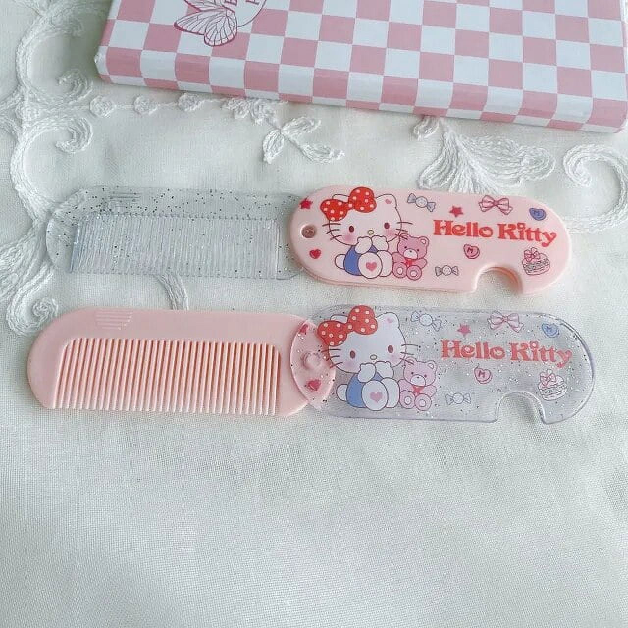 Sanrio Kawaii Small Comb Anime Kuromi Hello Kitty Cinnamoroll Plastic ...