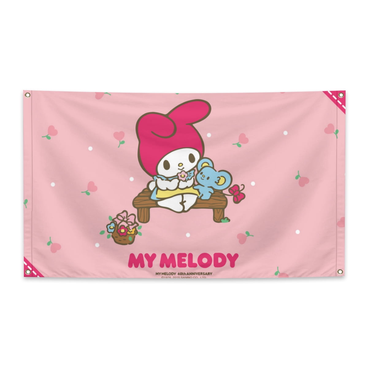 Sanrio Kero Kero Keroppi 3x5 ft Face Flag - Vivid Color and Fade proof ...