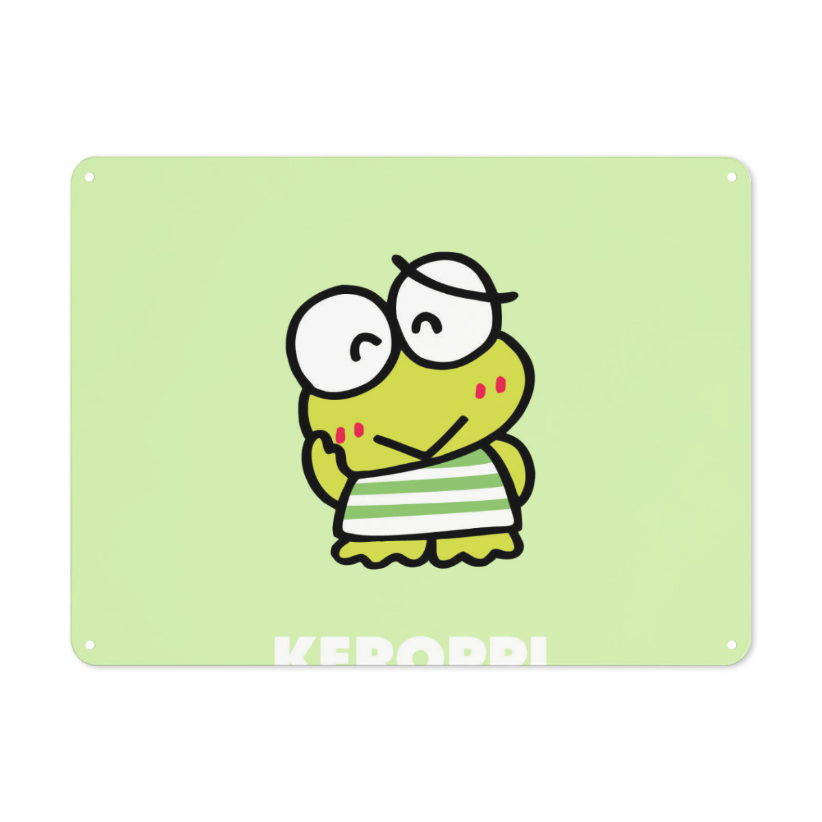 Sanrio Kero Kero Keroppi Metal Poster Metal Sign Home Bar Cafe Farm ...