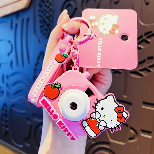Sanrio Keychain Camera Projection Cinnamoroll Backpack Pendant Kuromi ...