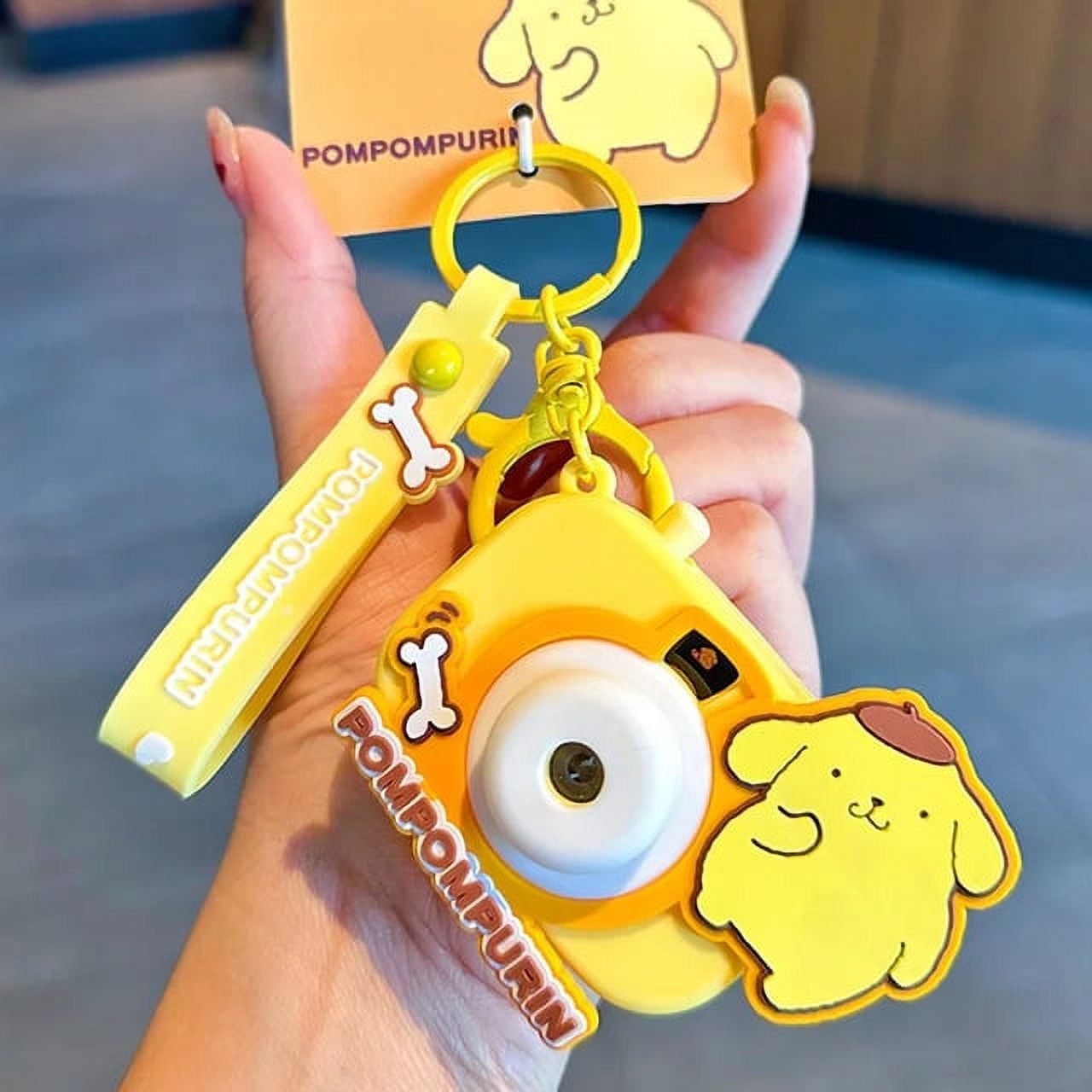 Sanrio Keychain Genuine Projection Camera Hello Kitty Sunset Light Ship ...