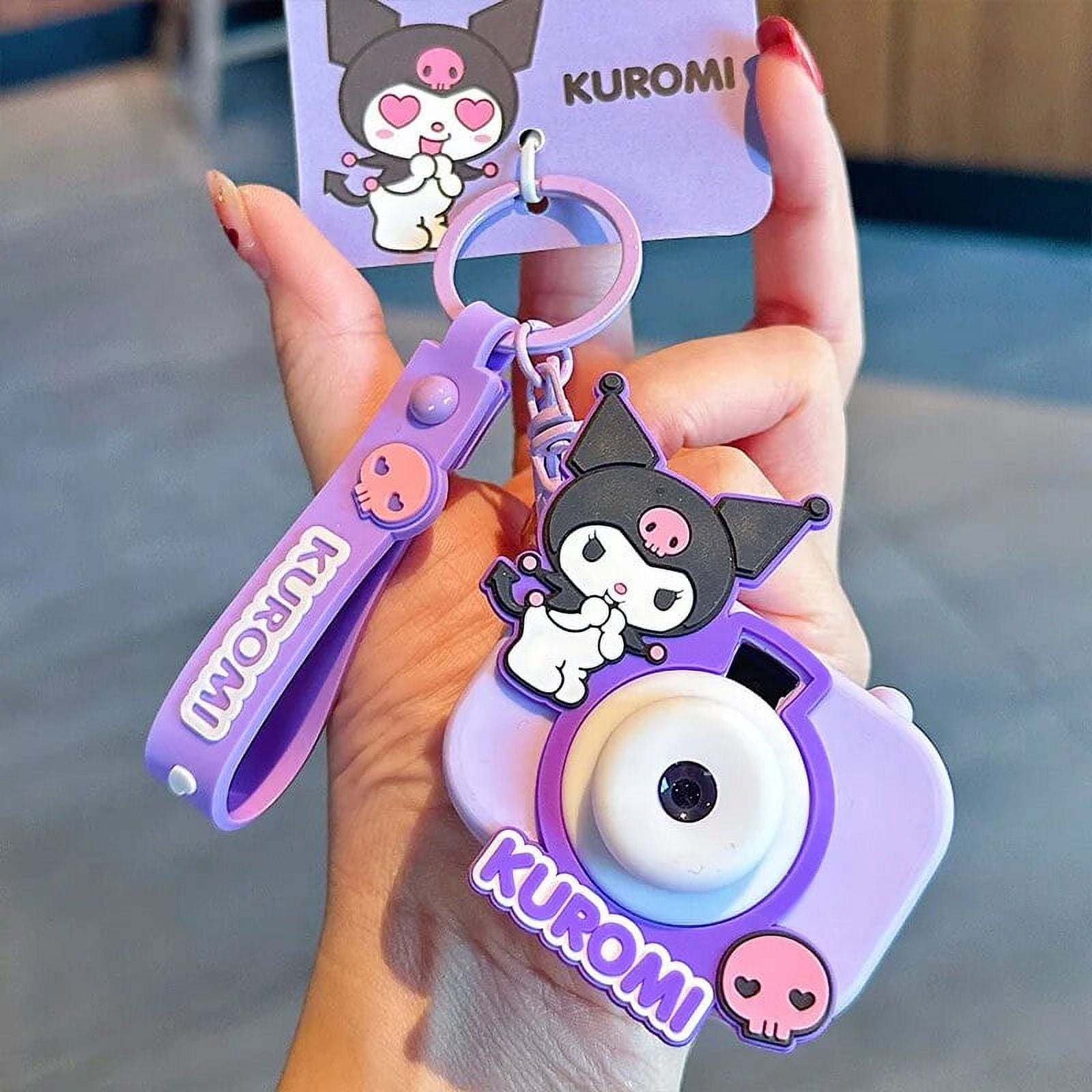 Sanrio Keychain Kuromi Cinnamoroll Projection Camera Hello Kitty Sunset ...