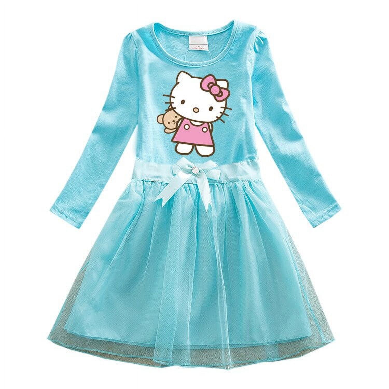 Sanrio Kids Long Sleeve Dress Princess Dress Bridesmaid Dresses Y2K ...