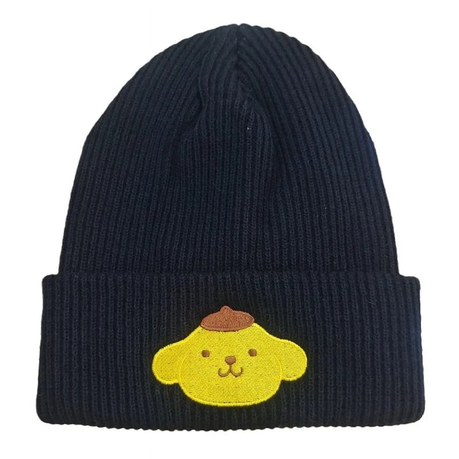 Sanrio Knitted Hat Hello Kitty Kuromi Cinnamoroll Kawaii Cartoon Autumn ...